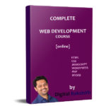 Complete Web Development Course - Digital Rakshith